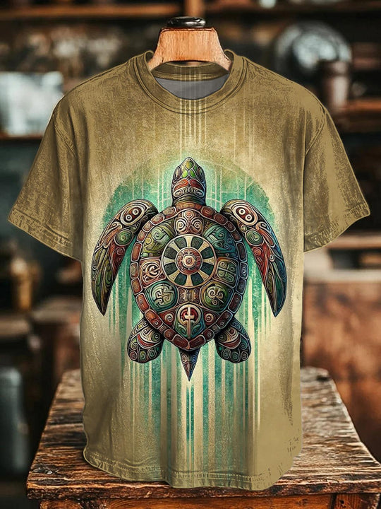 Retro Turtle Crew Neck T-shirt – Wonder closets