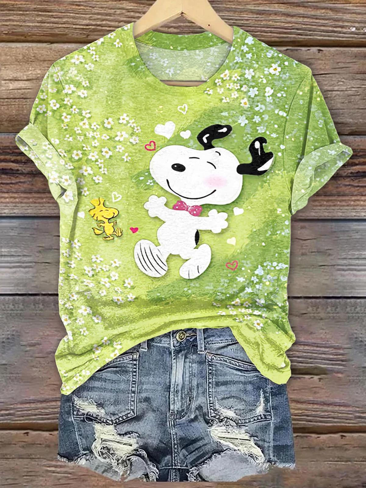 Spring Crew Neck T-shirt – Wonder closets