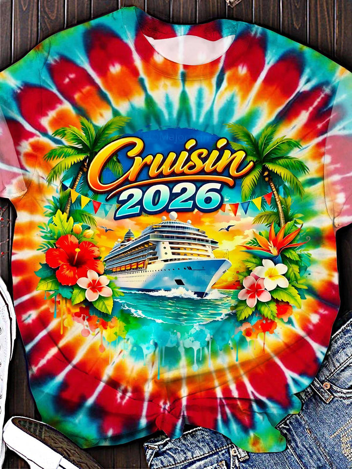 2026Cruise vacation Crew Neck T-shirt – Wonder closets
