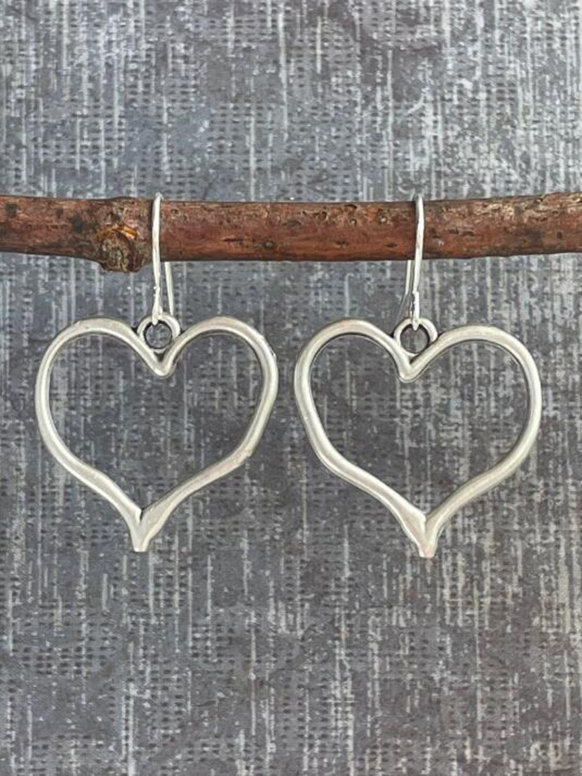 Valentine's Day Love Retro Old Coin Color Alloy Earrings – Wonder closets