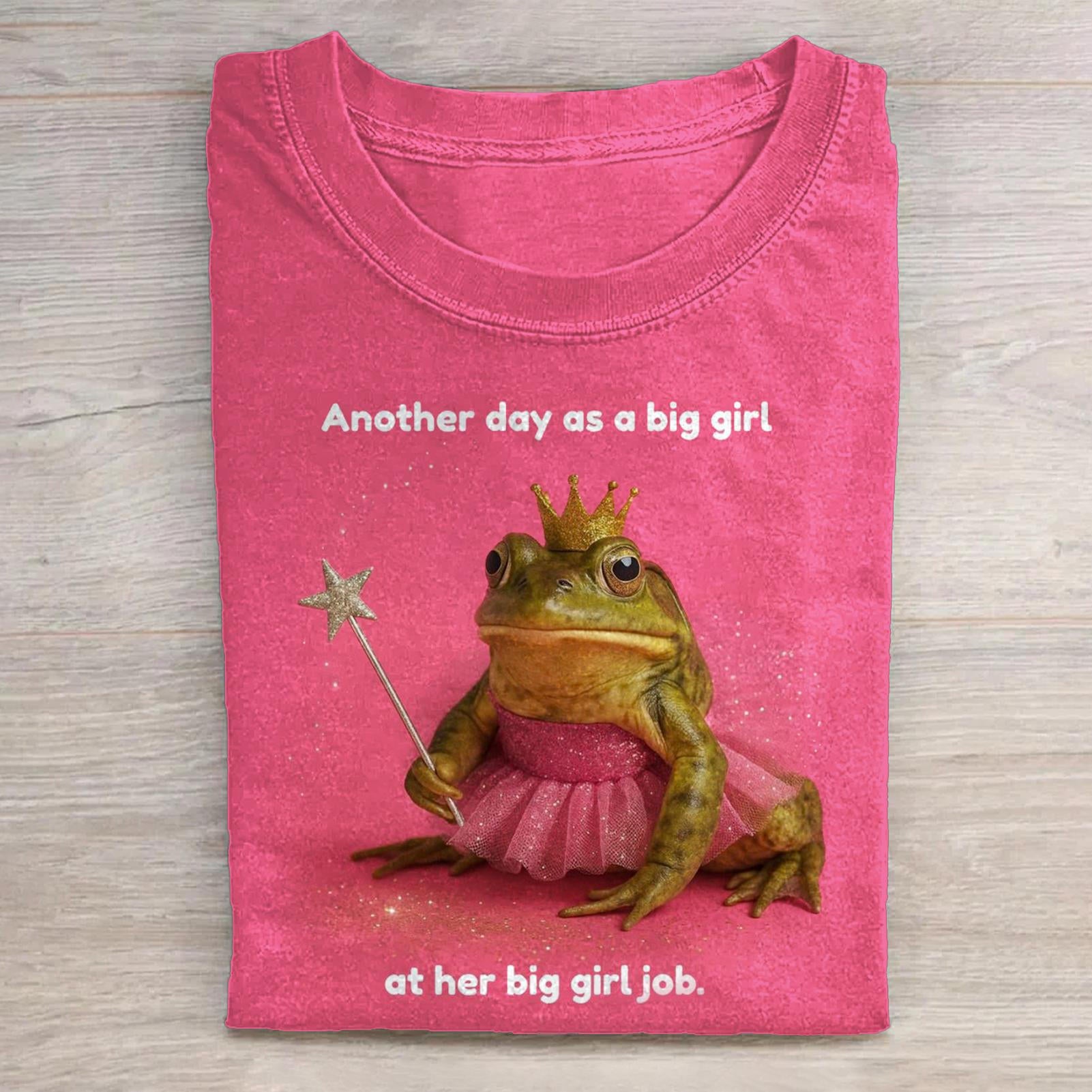 Another Day As A Big Girl Crew Neck T-shirt – Wonder closets